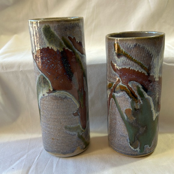 Accents | Pottery Handmade Vasesset Of 2 | Poshmark
